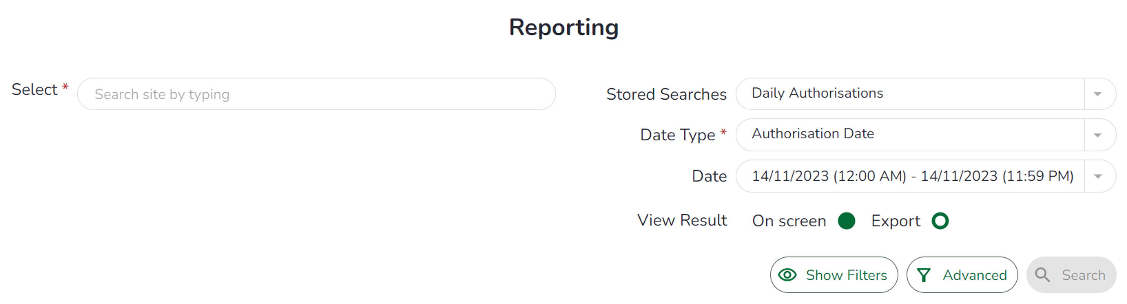 Generating reports – Trust Payments